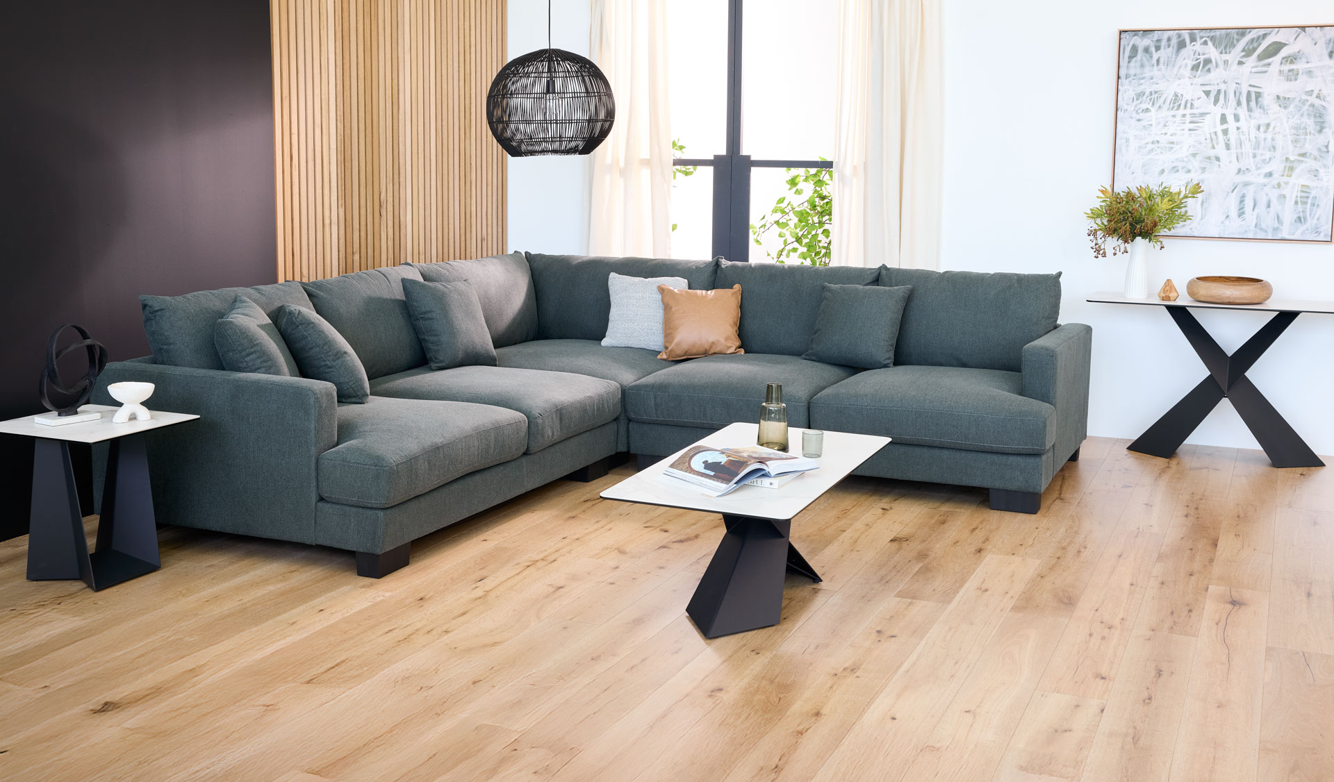 Torquay Corner Suite - BestFurn Furniture